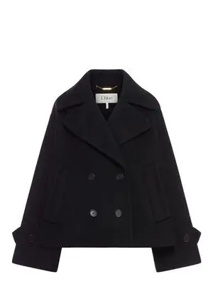 Chloé Wool Coat - Multicolor