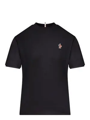 Moncler Moncler Grenoble Women Stretch Jersey T-Shirt Black