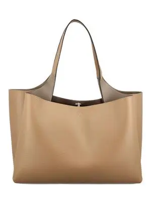 TOD'S T Timeless Medium Leather Tote - Multicolor