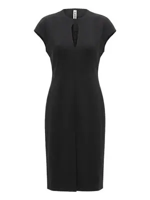 JIL SANDER Wool Dress - Black
