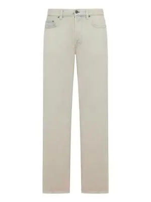 GOLDEN GOOSE Light Denim Straight Leg Jeans - Multicolor