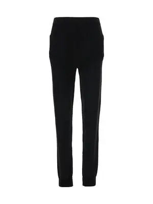 Saint Laurent Cashmere High-waisted Leggings - Multicolor