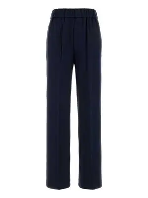 Moncler Moncler Stretch Nylon Blend Pant Blue