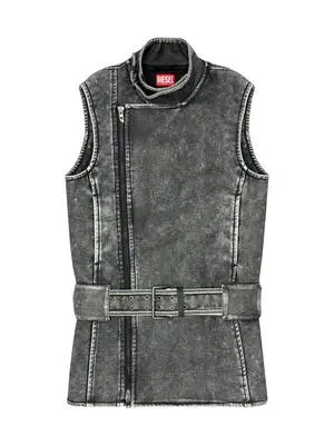 DIESEL® DIESEL Belted Mini Dress Multicolor