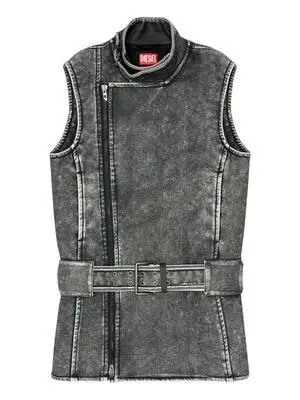DIESEL® Belted Mini Dress - Multicolor