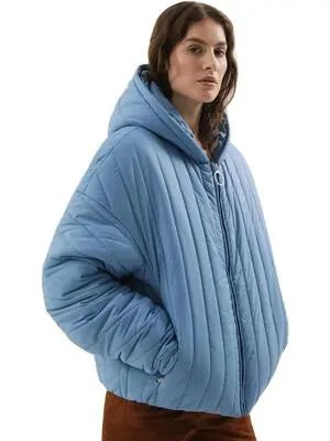 1989 STUDIO Light Quilted Down Jacket - Blue