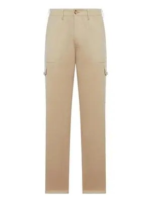 Etro Stretch Cotton Cargo Trousers - Multicolor