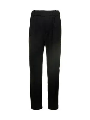 Bottega Veneta Straight Trousers In Wool Twill - Multicolor