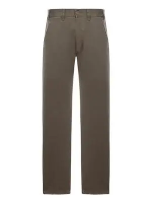 Celine Cotton Chinos Jeans - Brown