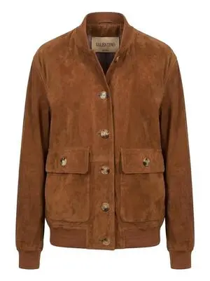 Valentino Garavani Leather Jacket - Multicolor
