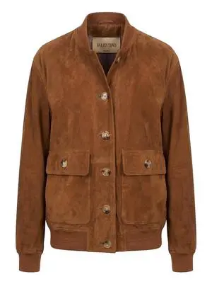 Valentino Garavani Leather Jacket - Multicolor