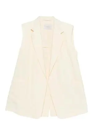 Sportmax Neutrals Jackets Waistcoat & Gilets - Cream