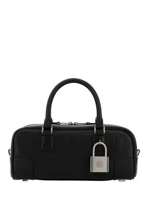 Loewe Amazona 23 Leather Bag - Black