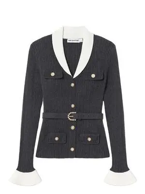 SELF-PORTRAIT SELF-PORTRAIT Knit Cardigan Multicolor