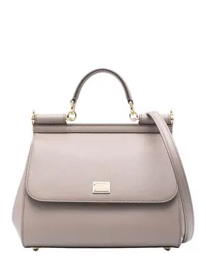 Dolce & Gabbana Sicily Large Leather Handbag - Multicolor