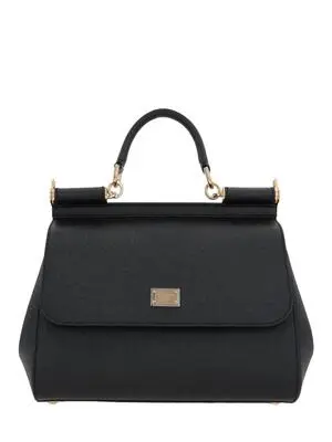 Dolce & Gabbana Sicily Large Leather Handbag - Multicolor