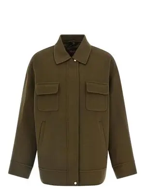 Max Mara Classic Collar Jacket - Brown
