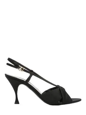 VIVIENNE WESTWOOD High Heel Slingback Sandals - Black