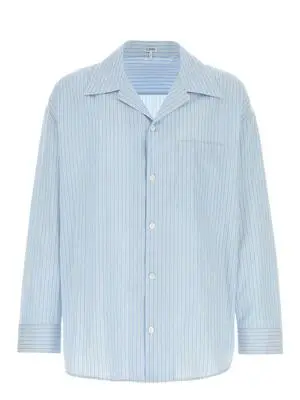 Loewe Embroidered Poplin Shirt - Multicolor