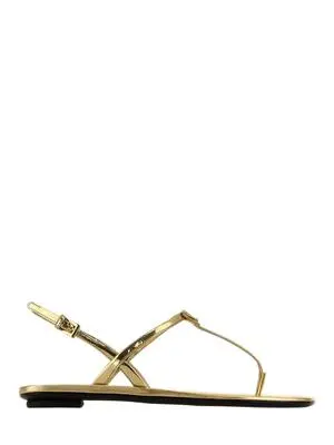 Prada Flat Sandal - Gold