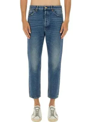 GOLDEN GOOSE Slim Fit Jeans - Blue