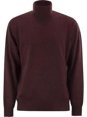 Brunello Cucinelli BRUNELLO CUCINELLI Cashmere Turtleneck Sweater Multicolor
