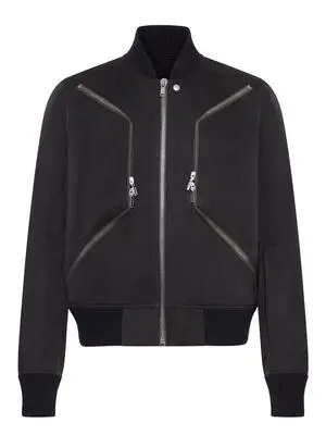 Rick Owens Padded Heizer Bomber Jacket - Black