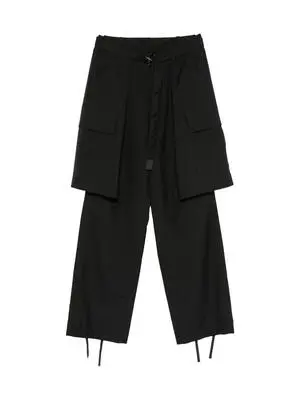 Sacai Wide Leg Trousers - Multicolor