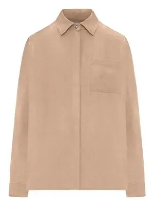 Max Mara Siamese Silk Canvas Shirt - Multicolor