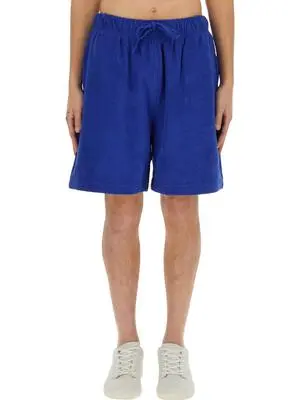 Burberry Cotton Bermuda Shorts - Multicolor
