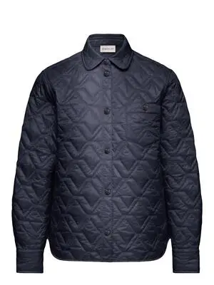 Moncler Moncler Women Diamond Quilted Padded Shirt Jacket Multicolor