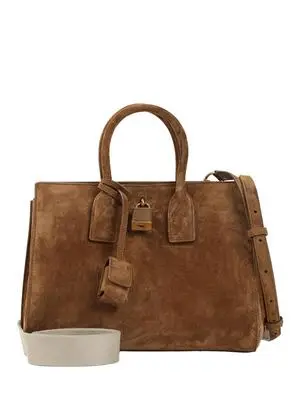 Saint Laurent Sac De Jour Handbag - Brown