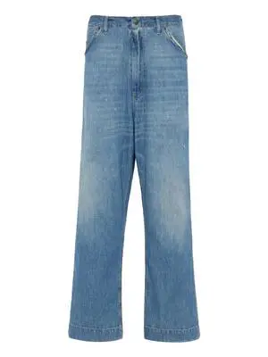 MAISON MARGIELA Regular Straight-leg Trousers - Blue