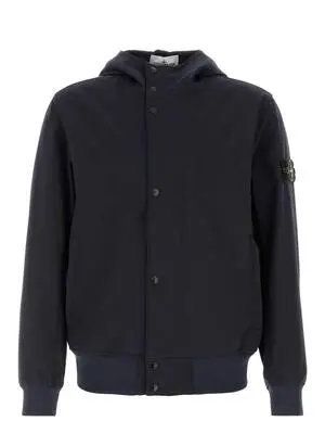 Stone Island Stretch Polyester Jacket - Blue