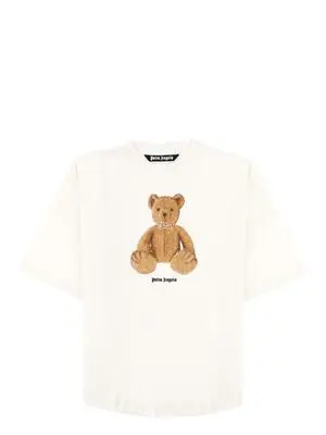 Palm Angels Palm Angels Men T-Shirt In Cotone White