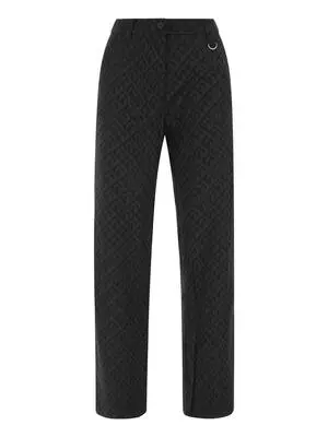 MARINE SERRE Embroidered Trousers - Multicolor