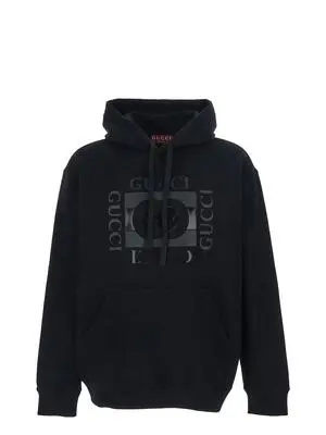 Gucci Cotton Hooded Sweatshirt - Multicolor