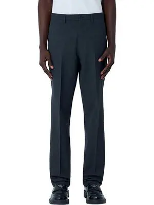 Prada Wool Tailored Pants - Black