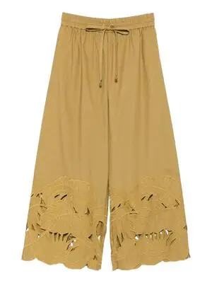 Zimmermann Mahon Cotton Trousers - Multicolor