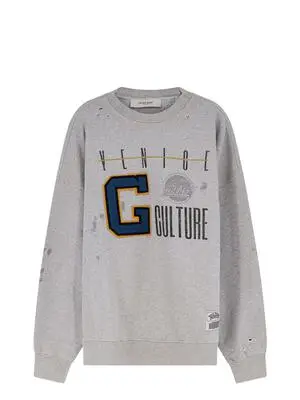 GOLDEN GOOSE Cotton Sweatshirt - Multicolor