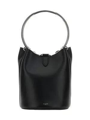 Alaïa ALAÏA Calf Leather Bucket Bag Multicolor