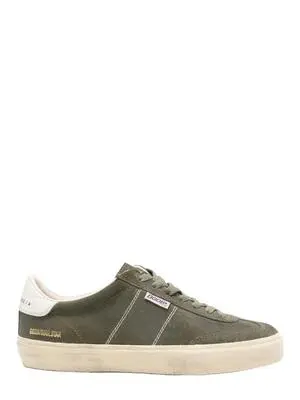 GOLDEN GOOSE Low-top Suede Sneakers - Green