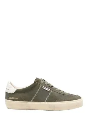 GOLDEN GOOSE Low-top Suede Sneakers - Green