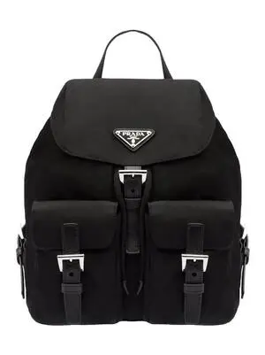Prada Re-nylon Backpack - Black