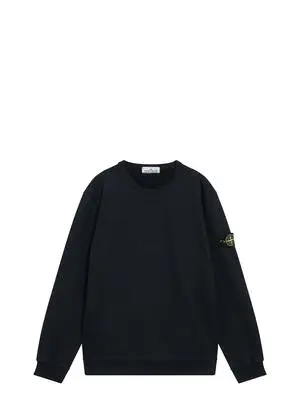 Stone Island Cotton Crewneck Sweatshirt - Blue