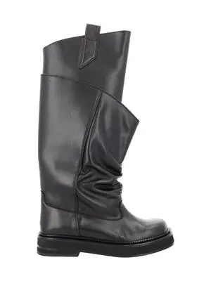 Attico Stivale Passeggiata - Black