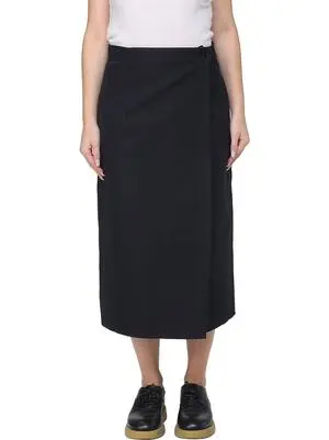 Bottega Veneta Cotton-silk Skirt - Black