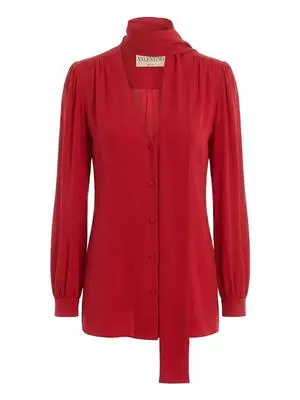 Valentino Garavani Silk Shirt - Multicolor