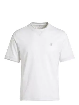 Brunello Cucinelli T-shirt With Faux-layering - Multicolor