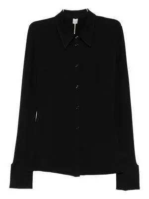 TOTEME Fitted Jersey Shirt - Multicolor